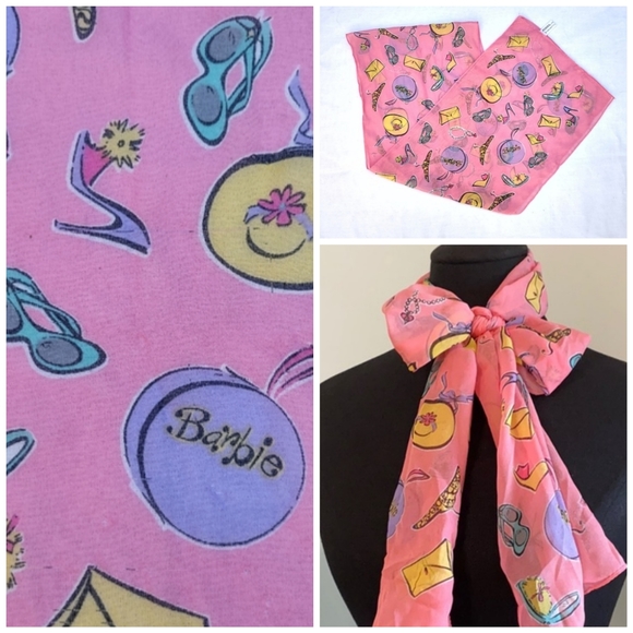 Fossil | Accessories | Fossil Barbie Scarf 994 Mattel Collectible ...